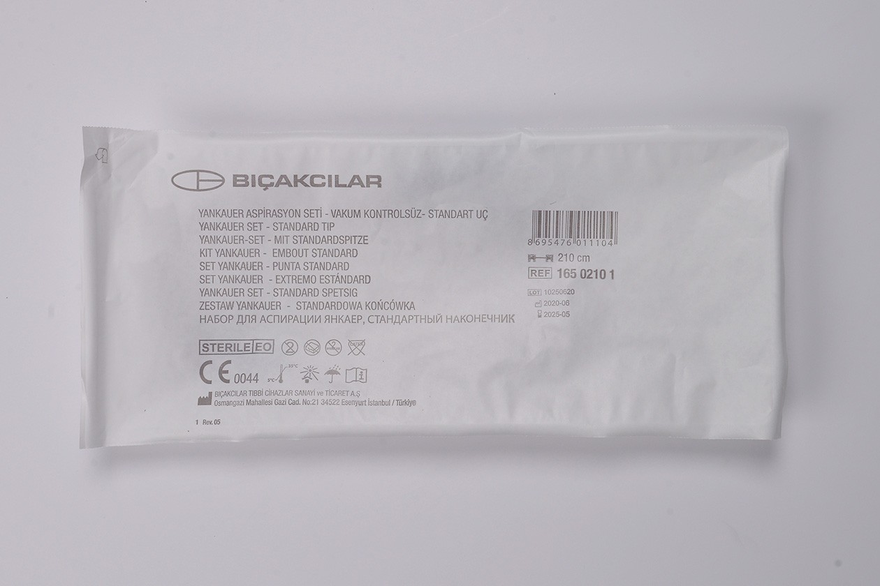Bıçakcılar - Aspirasyon Yankuer Set - Vakum Kontrolsüz - 210 cm - 1.16 ...