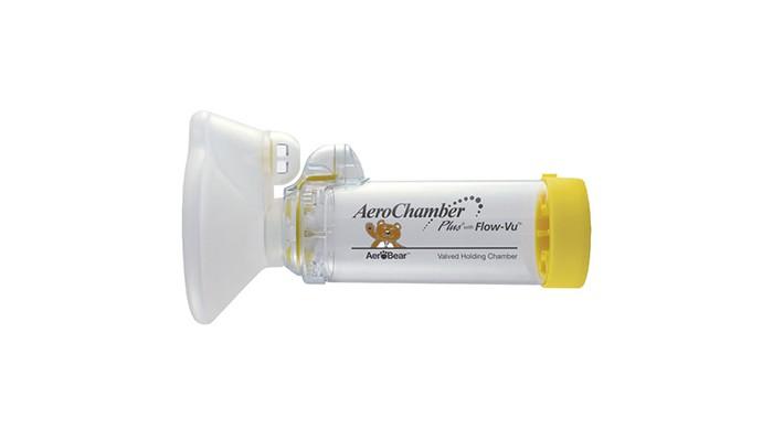 AeroChamber - Flow-Vu - Anti-Statik - İnhaler - Sarı - 1,454.55 TL + KDV